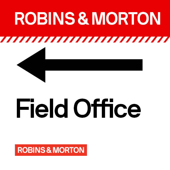 24"x24" Field Office Signs | ERS Construction Products - ERS ...